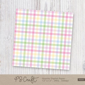 Spring Digital Papers, Seamless Easter Digital Paper, Easter Patterns ...