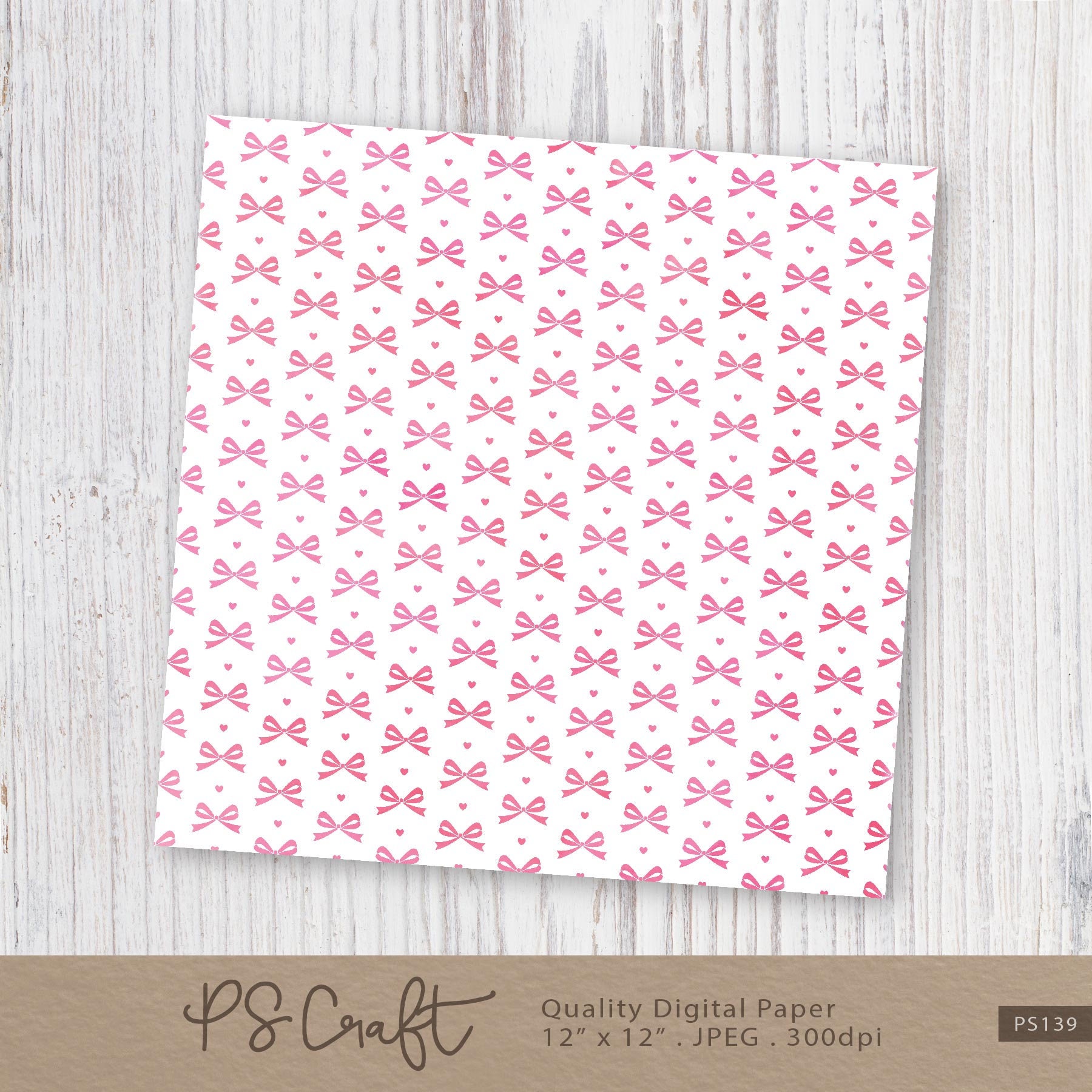 Watercolor Ribbon Digital Paper, Watercolor Background, Ribbon Digital ...