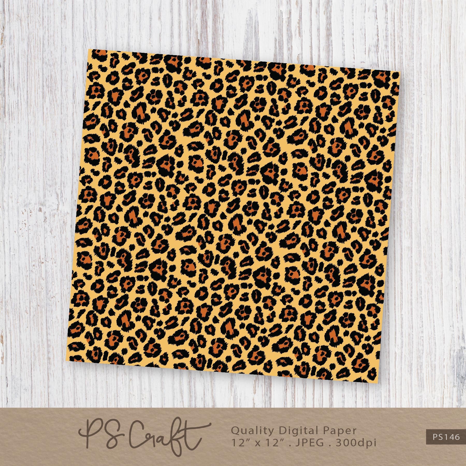 Animal Print Digital Paper, Seamless Safari Background, Zebra, Leopard ...
