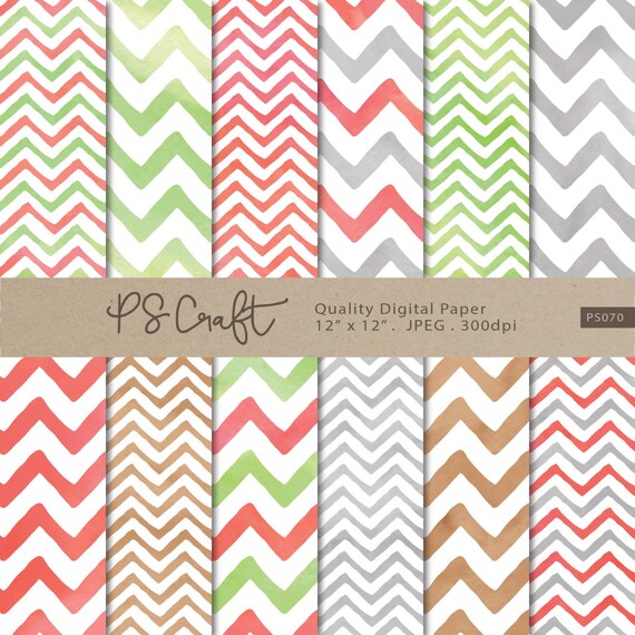 Christmas Chevron Background