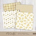 Gold Diamond Digital Paper, SEAMLESS Digital Paper, Gold Background ...