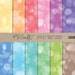 Colorful Bokeh Digital Papers, Bokeh Pattern, Scrapbook Paper Instant ...