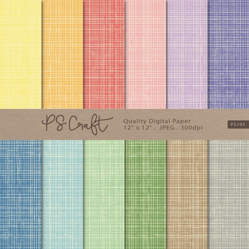 Vintage Crosshatch Digital, SEAMLESS Digital Background, Crosshatch ...