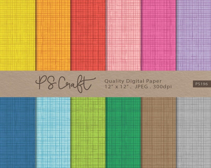 Colorful Crosshatch Digital SEAMLESS Digital Background - Etsy