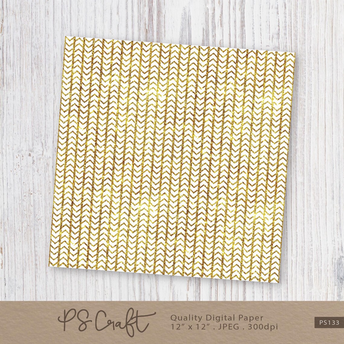 Gold Glitter Digital Papers Seamless Gold Glitter Background - Etsy