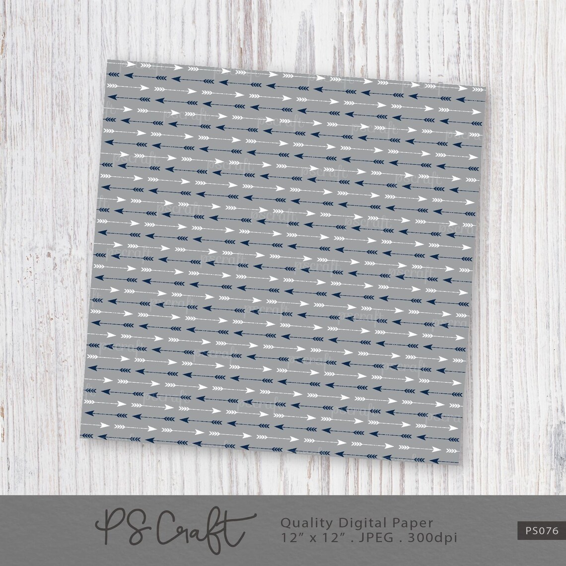 Navy & Grey Arrows Digital Papers SEAMLESS Arrows Papers - Etsy