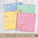 Chevron Watercolor Digital Papers, SEAMLESS Watercolor Zigzag ...