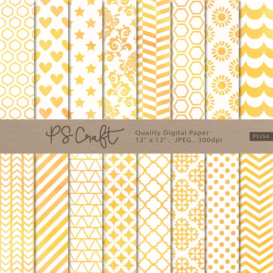 Orange Watercolor Digital Papers Orange Digital Paper Pack - Etsy
