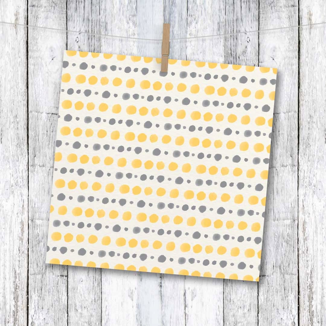 Yellow and Grey Digital Papers, Stripes Background, Zigzag Patterns ...