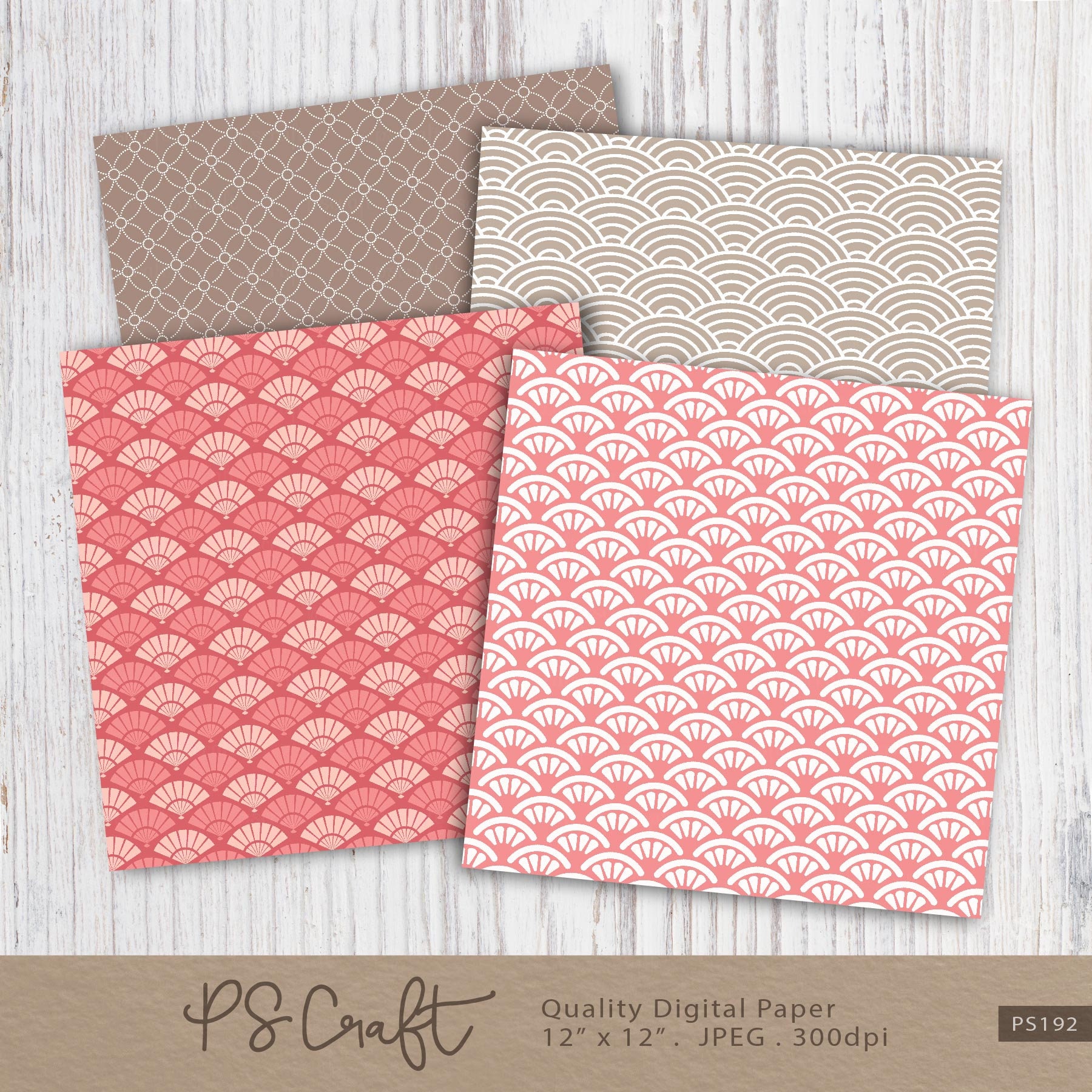 Japanese Pattern Digital Paper, SEAMLESS Blue Sashiko Pattern, Japanese ...