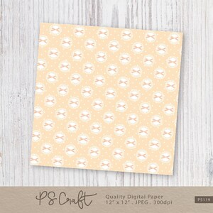 Pastel Chic Digital Paper, SEAMLESS Pastel Floral Digital Papers ...
