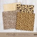 Animal Print Digital Paper, Seamless Safari Background, Zebra, Leopard ...