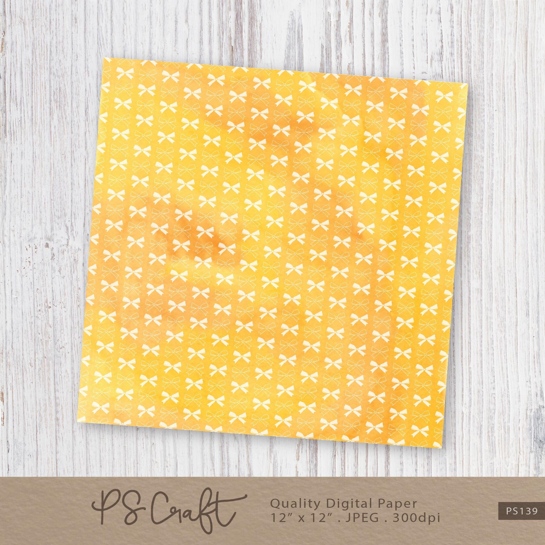 Watercolor Ribbon Digital Paper, Watercolor Background, Ribbon Digital ...