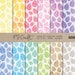 Watercolor Leaves Digital Papers, SEAMLESS Leaf Digital Paper, Leaves ...