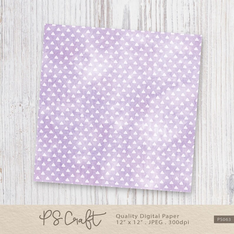 Watercolor Triangle Digital Papers Triangle Background - Etsy
