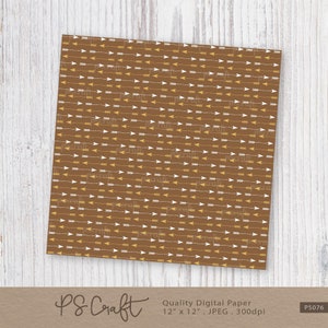Brown & Teal Arrows Digital Papers, SEAMLESS Arrows Papers, Tribal ...