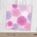 Dahlia Digital Paper, Seamless Dahlia Papers, Purple Floral Digital ...