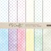 Watercolor Triangle Digital Papers, Triangle Background, Triangle Clip ...