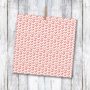 Watercolor Hearts Digital Papers, Hearts Background, Hearts Background ...