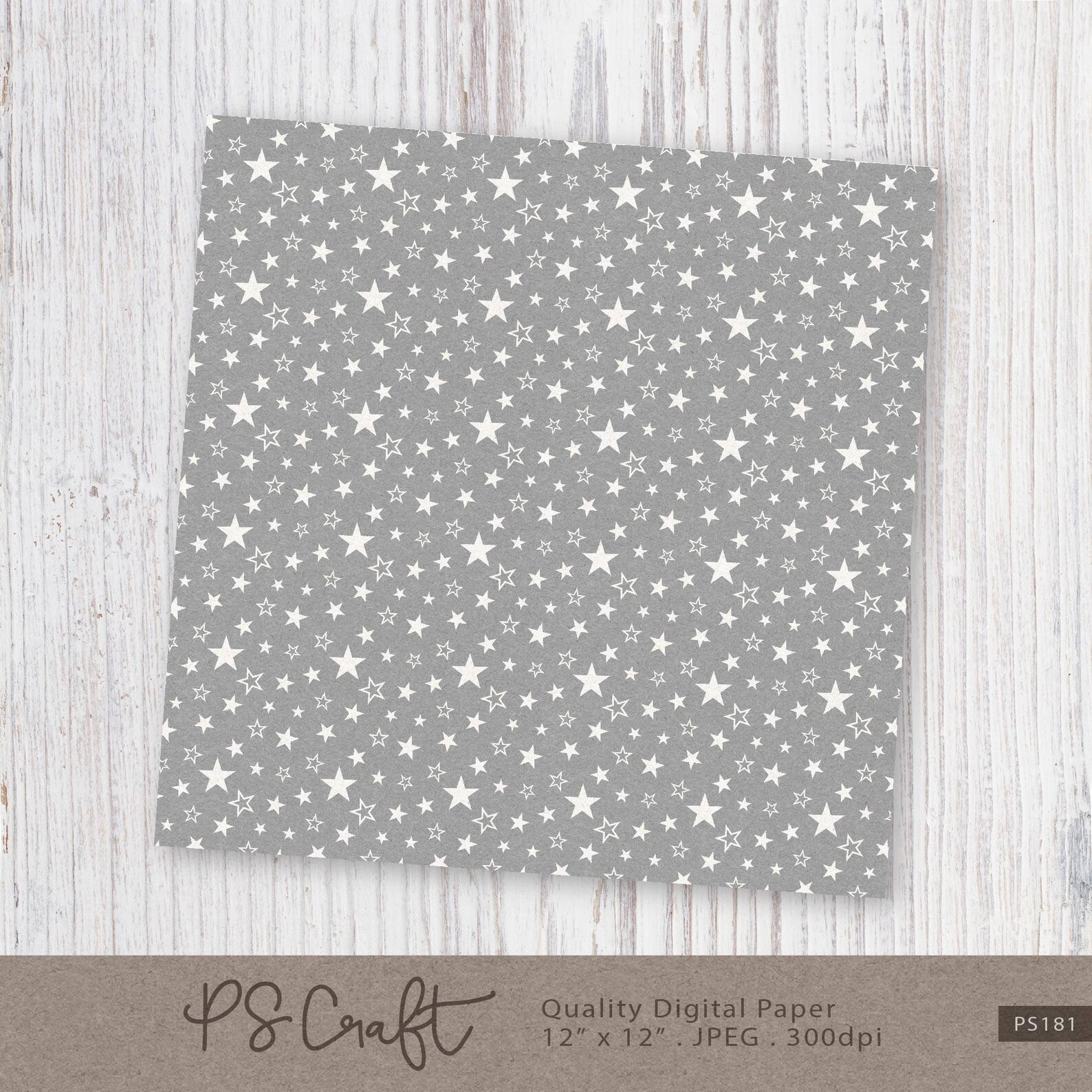 White Christmas Digital Papers SEAMLESS Holiday Backgrounds | Etsy