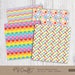 Rainbow Color Digital Papers, SEAMLESS Rainbow Digital Paper With ...