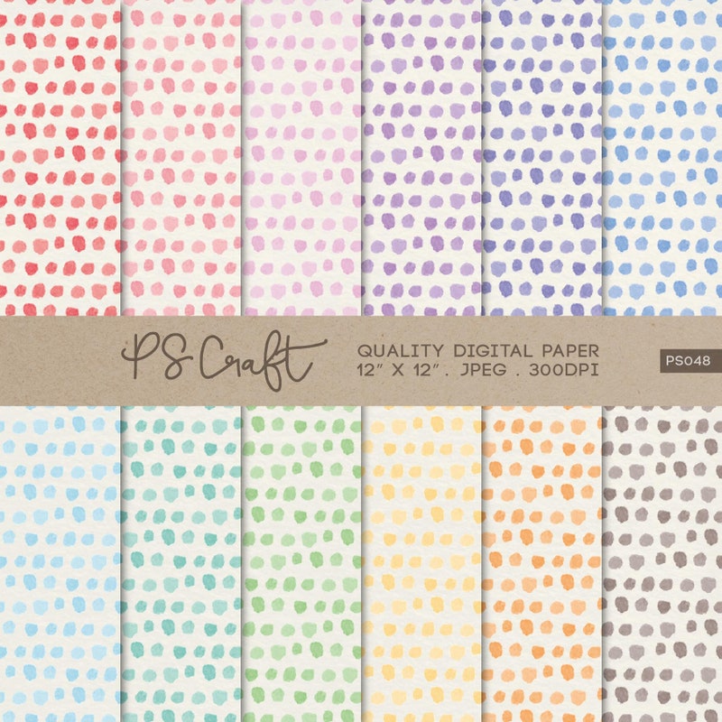 Polka Dot Background - Etsy