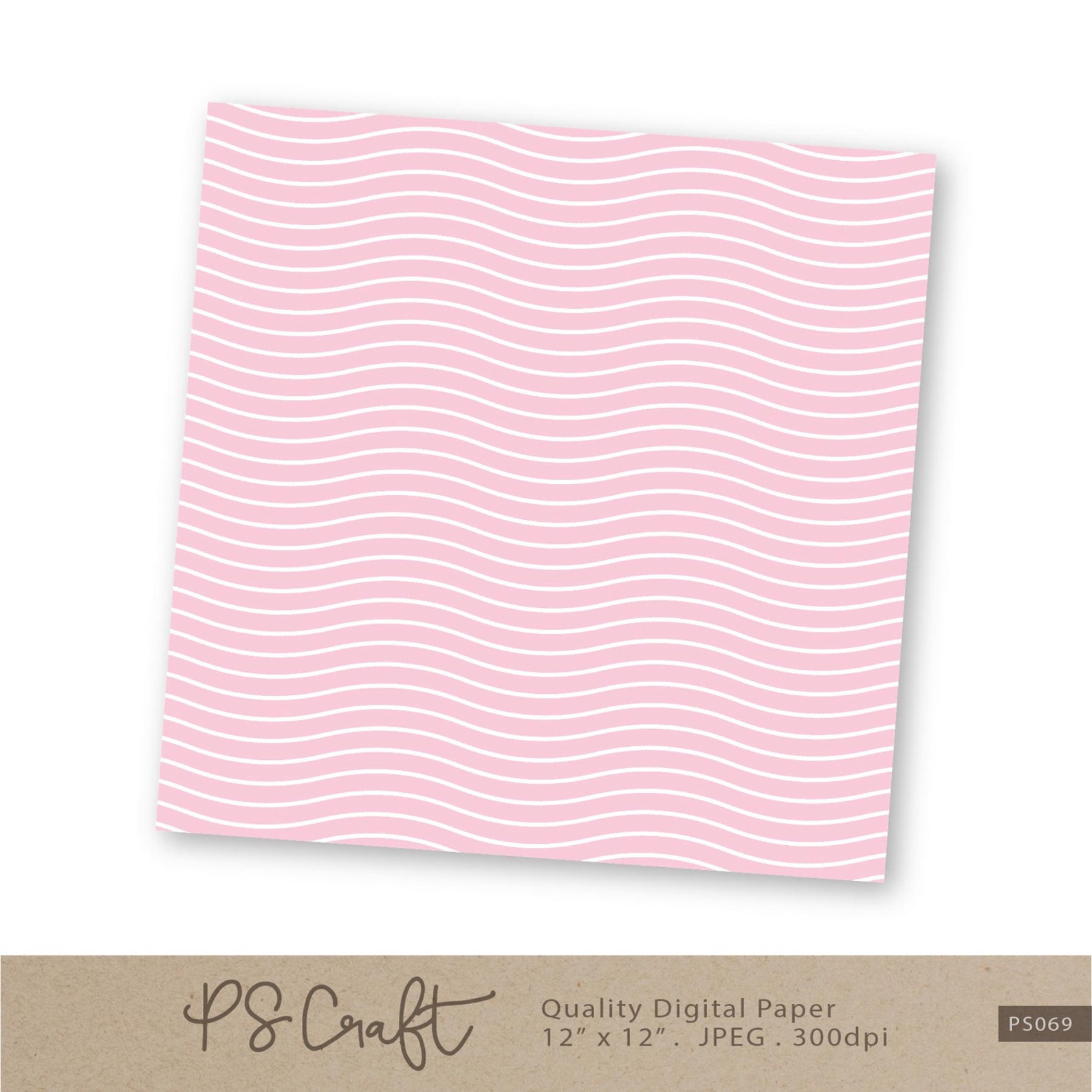 Pink Digital Paper, Baby Pink Papers, Chevrons Stripes Herringbone ...
