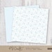 Soft Blue Baby Boy Digital Papers, SEAMLESS Baby Shower Digital Paper ...