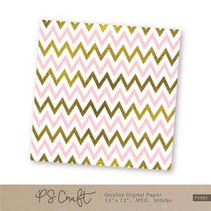 Pink and Gold Digital Papers, Pink and Gold Background, Golden Patterns ...