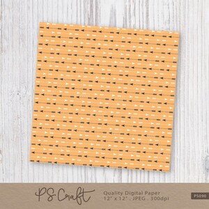 Orange and Navy Arrows Digital Papers, SEAMLESS Arrows Papers, Tribal ...