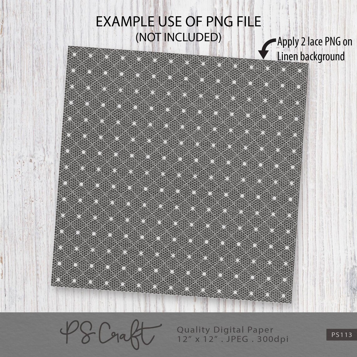 White Minimalist Lace Digital Papers SEAMLESS White Lace | Etsy