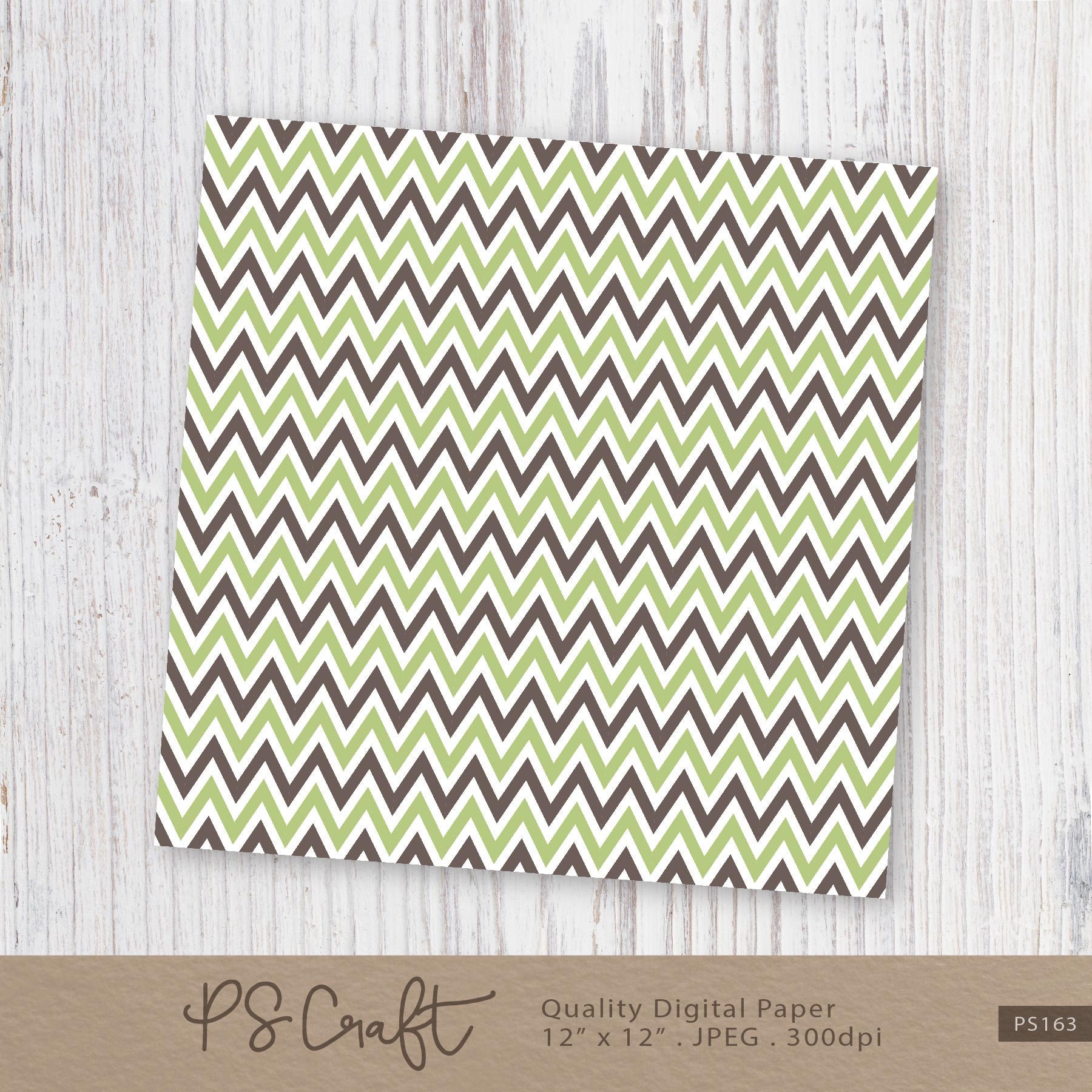 Baby Green Digital Papers, SEAMLESS New Baby Shower Digital Paper, Baby ...