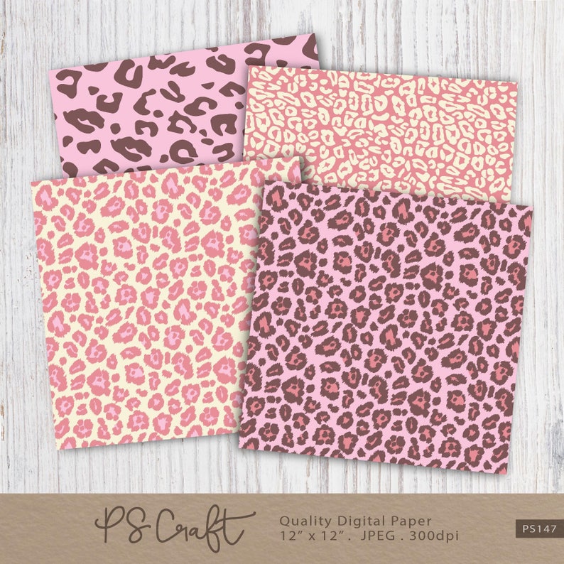 Pink Animal Print Digital Paper, Seamless Pink Safari Background, Zebra ...