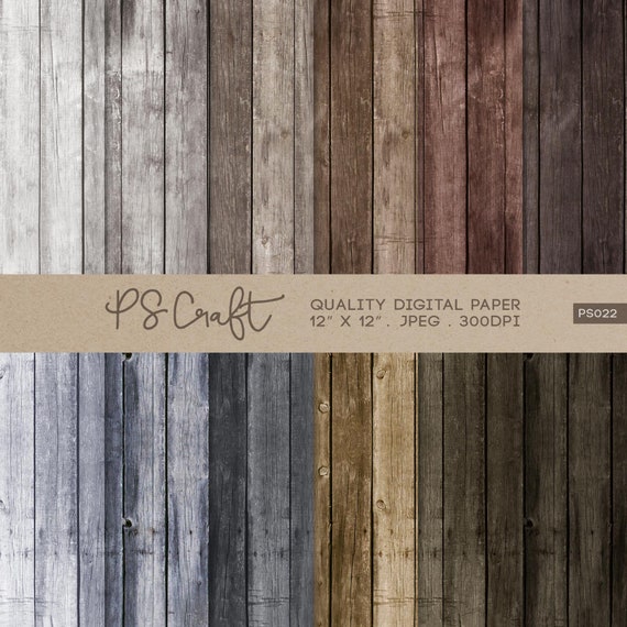 SEAMLESS Wood Digital Papers Wood Digital Papers Rustic Wood - Etsy