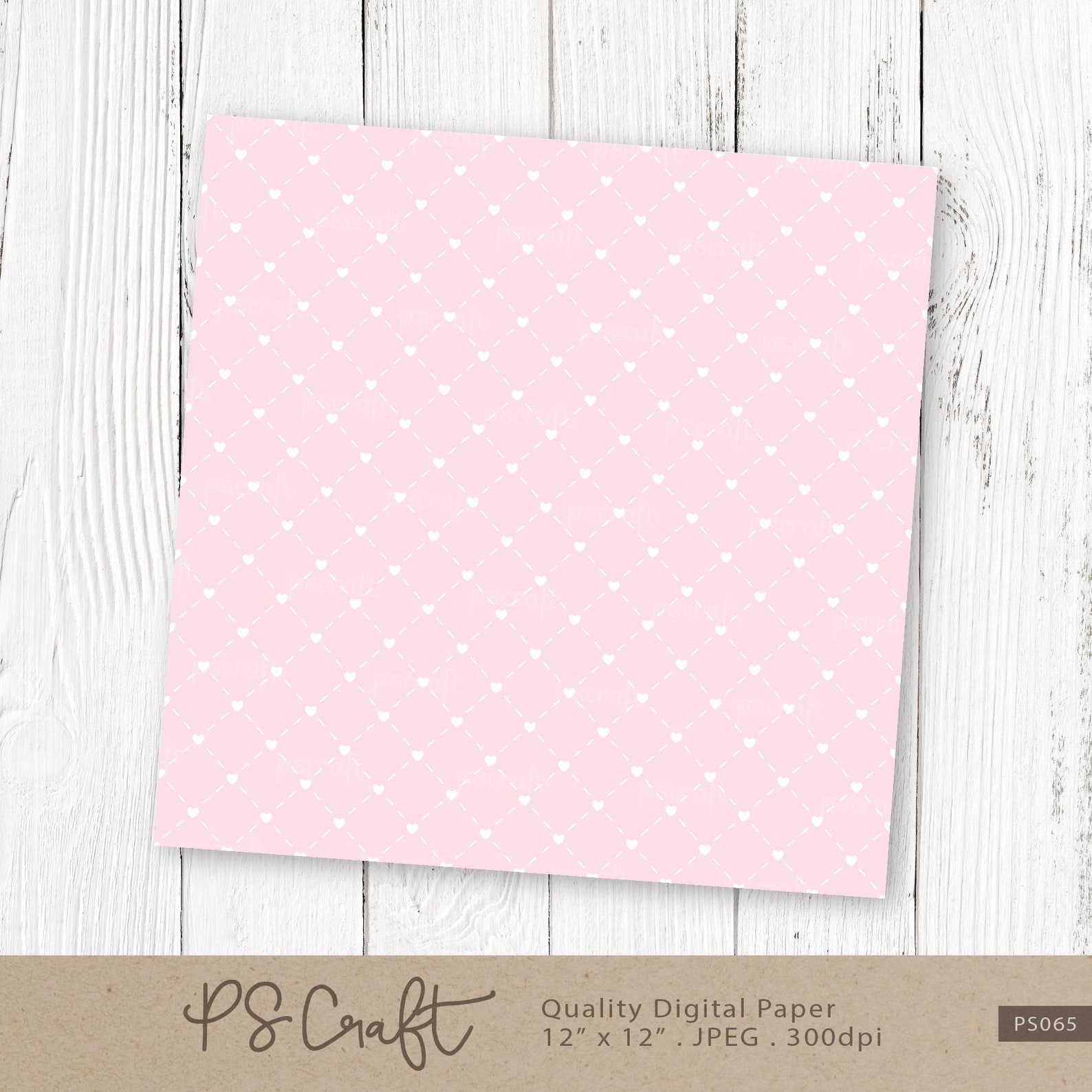 Baby Pink Digital Papers, New Baby Girl Shower Digital Paper, Soft Pink ...