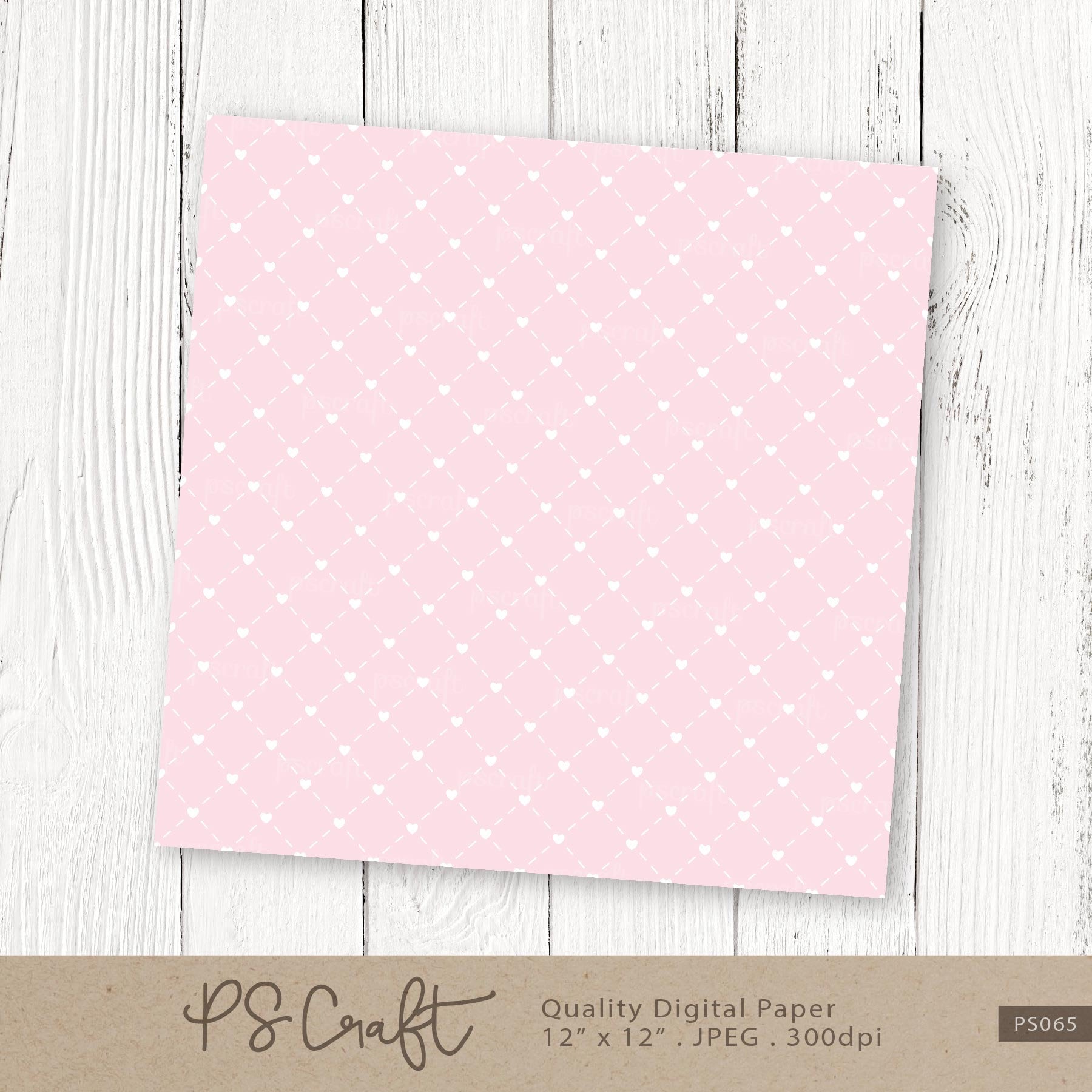 Baby Pink Digital Papers, New Baby Girl Shower Digital Paper, Soft Pink ...