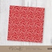 Valentine's Digital Paper, SEAMLESS Valentine's Papers, Red Digital ...