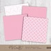 Valentine's Digital Paper, Seamless Valentines Papers, Pink Digital ...