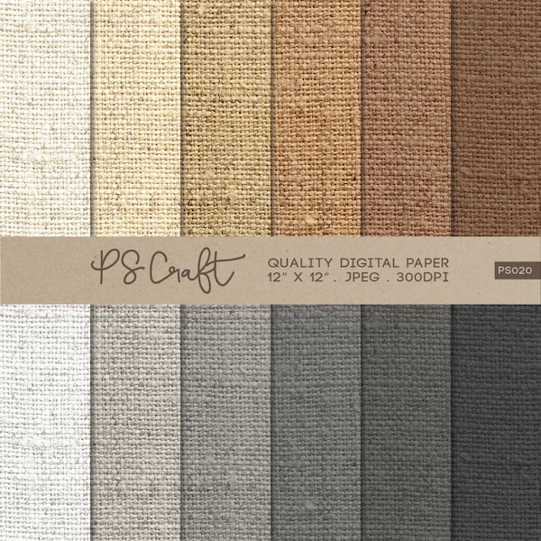 Natural Burlap - Etsy