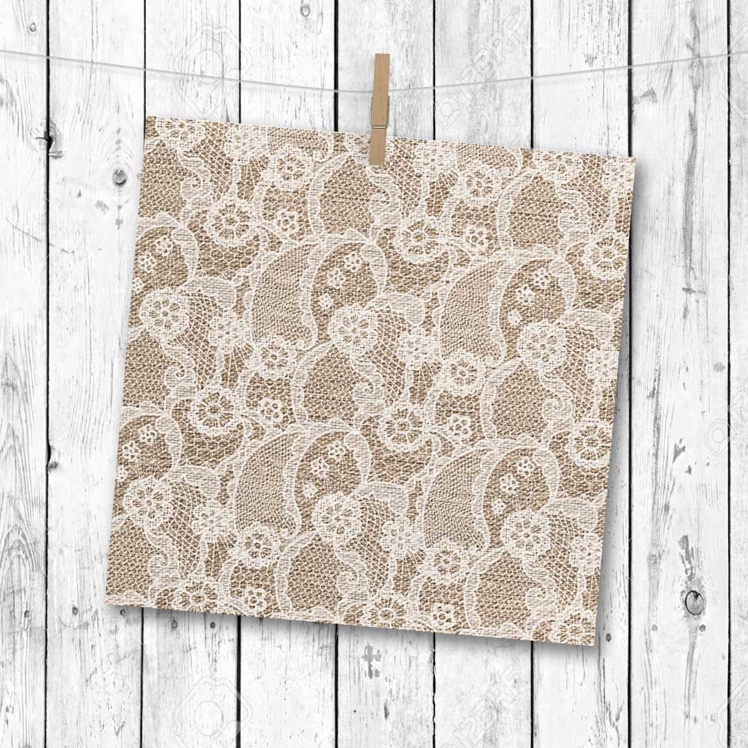 Lace Burlap Digital Papers, Lace Burlap Pattern, Fabric Papers - Etsy