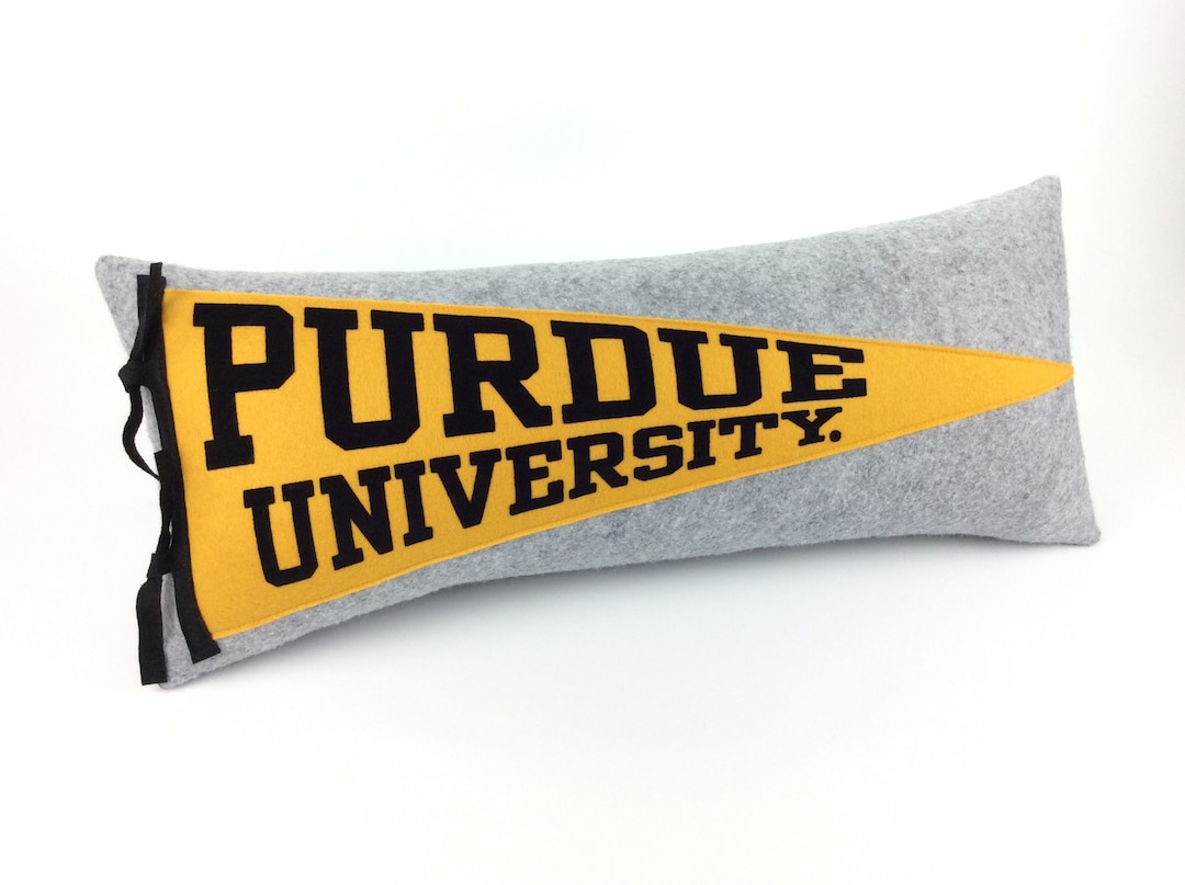 Purdue University Boilermakers Pennant Pillow Graduation Gift Dorm Room ...