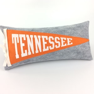 Tennessee Pennant Pillow room decor gift | Etsy