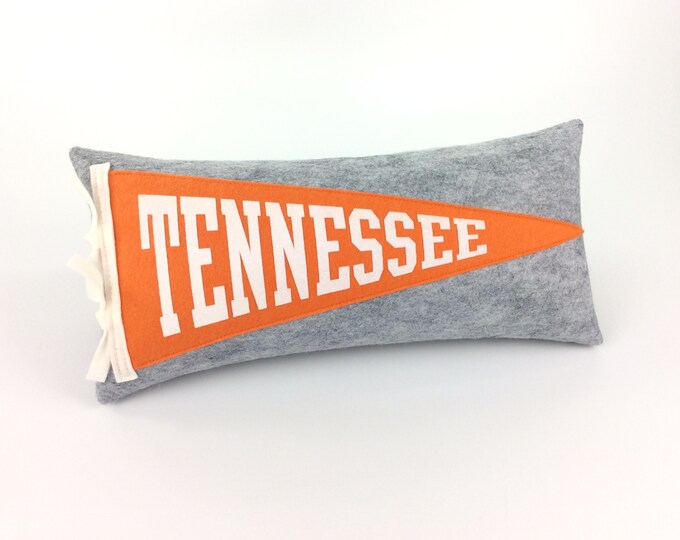 Tennessee Pennant Pillow Room Decor Gift - Etsy