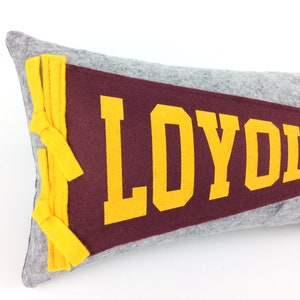 Loyola Pennant Pillow Graduation Gift Dorm Room Decor - Etsy