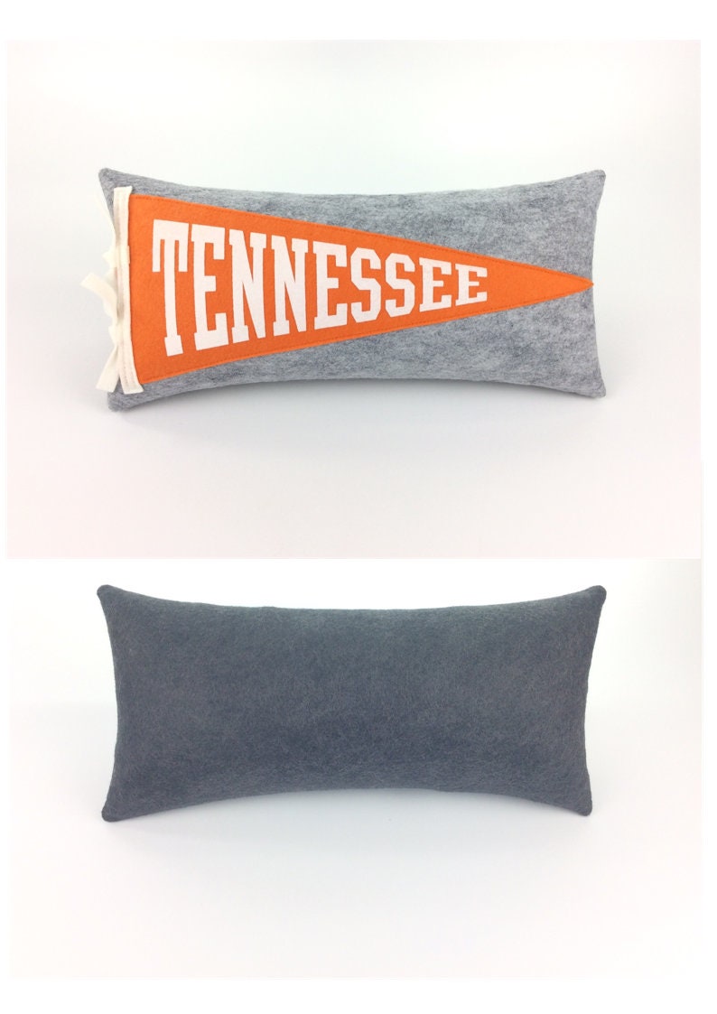 Tennessee Pennant Pillow Room Decor Gift - Etsy