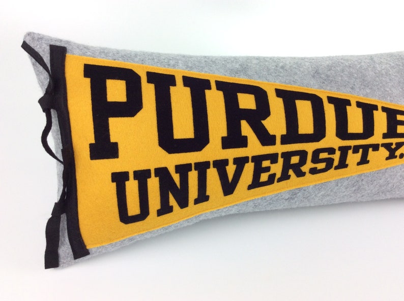 Purdue University Boilermakers Pennant Pillow Graduation Gift Dorm Room ...