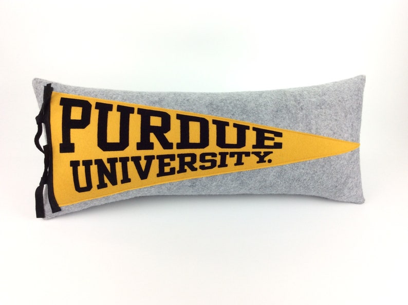 Purdue University Boilermakers Pennant Pillow Graduation Gift Dorm Room ...