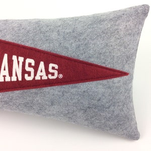 University of Arkansas Razorbacks Pennant Pillow Graduation Gift Room ...