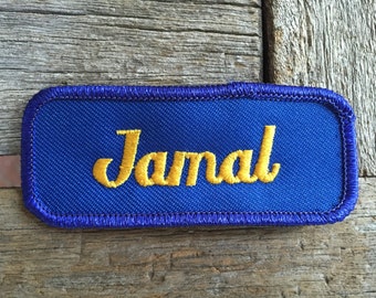 Shirt name patch | Etsy