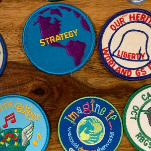 A Batch/lot of 20 Vintage Girls Scout Patches - Etsy